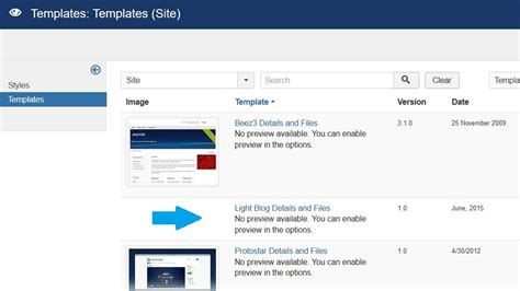 Install New Joomla Template Studyopedia
