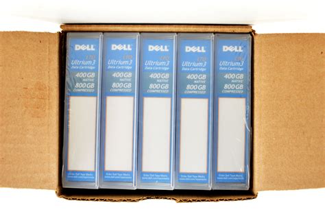 Lot Of Dell Lto Ultrium Data Cartridge Gb Native Gb Compressed Resale Technologies