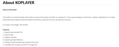 Emulator Ko Player Android Emulator On Pc Laptop Kaskus