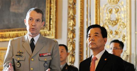 한민구 장관 프랑스 에콜 밀리테르 방문