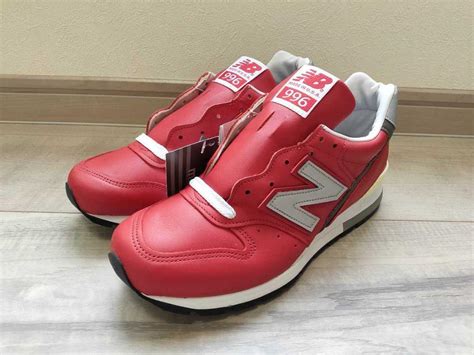 新品「ニューバランスm996ncb」レザーusaモデル スニーカー