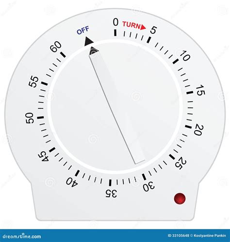 Timer For 60 Seconds Stock Vector Illustration Of Dial 33105648