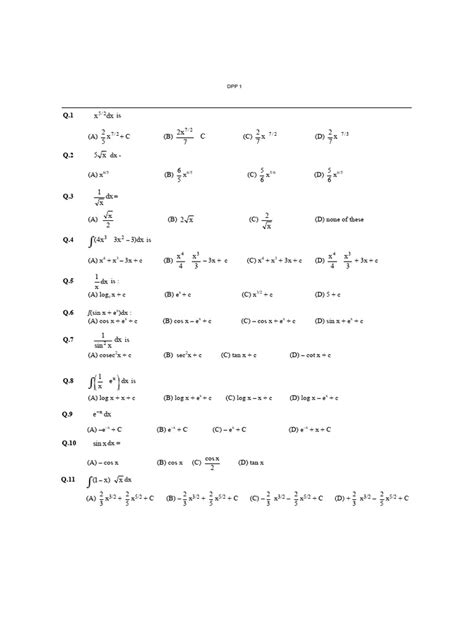 Integration Generic 1 Pdf