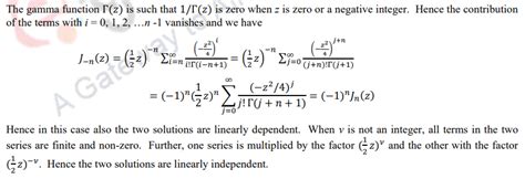 Bessel Differential Equation Mathematical Tools For Materials