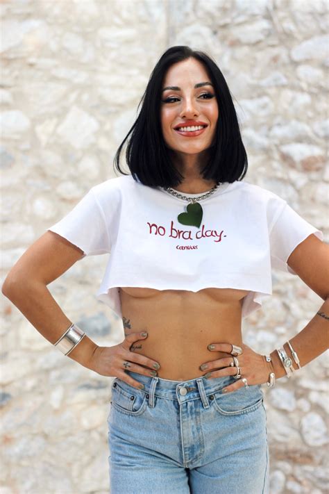 No Bra Crop Top The Canvas Concept