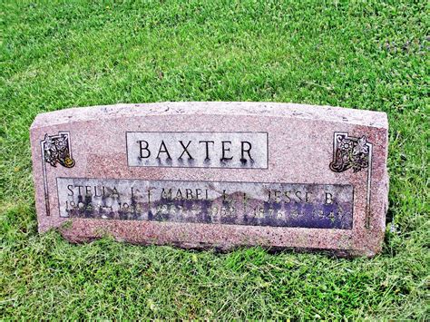 Jesse Burten Baxter 1876 1945 Homenaje De Find A Grave