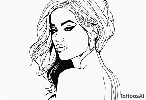 Naked Woman Tattoo Idea TattoosAI