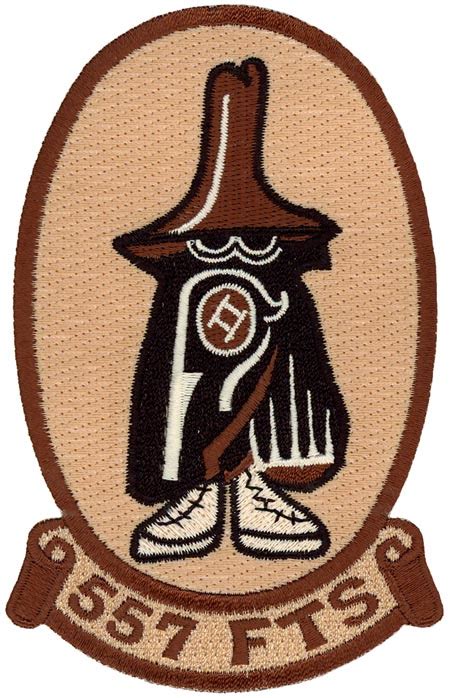 557th Flying Training Squadron Heritage Desert Flightline Insignia