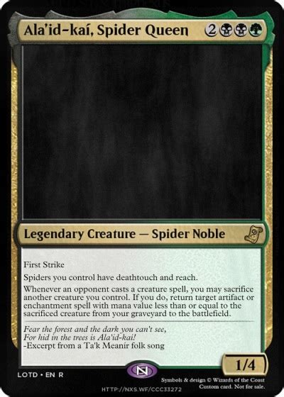 Mtgnexus Alaid Kaí Spider Queen
