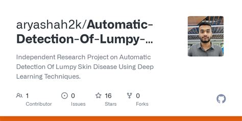 GitHub - aryashah2k/Automatic-Detection-Of-Lumpy-Skin-Disease-Using-Deep-Learning-Techniques ...