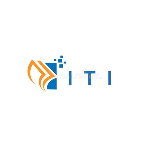 Iti Credit Repair Accounting Logo Design On White Background Iti