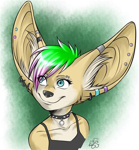 Fennec Fox Cartoon Character Hobbit Fennec Fox Hobbit Fennec Fox