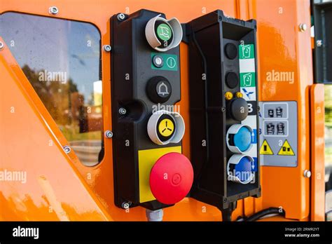Garbage Truck Instrument Panel Or Command Table Operation Control