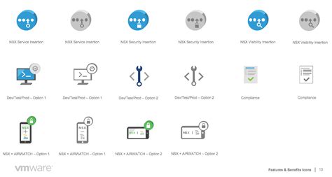Icones Vmware Nsx Pour Powerpoint