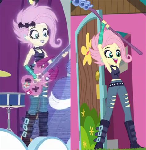 2098101 Safe Screencap Fluttershy Equestria Girls Equestria