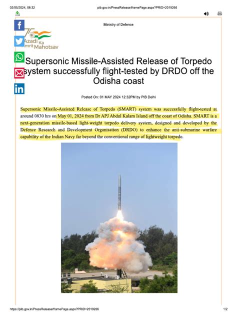 Missileassistedtorpedoreleasesystemf7749104ef Pdf