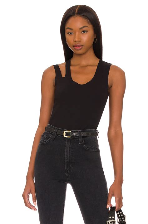 Commando Banded Bodysuit In Black Revolve