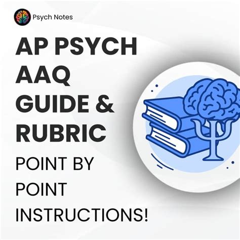 Ap Psychology Article Analysis Question Aaq Scoresheet And Guide 1