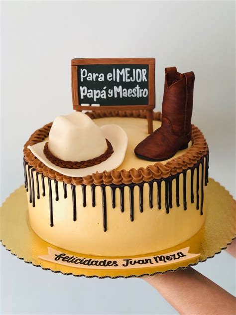 Pastel Vaquero 🤠 Pastel De Sombrero Vaquero Pasteles Vaqueros Hombre