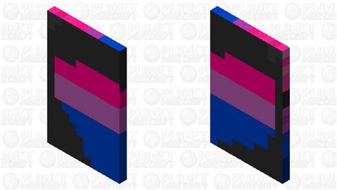 Pride Day 9 Bisexual Flag Minecraft Mob Skin