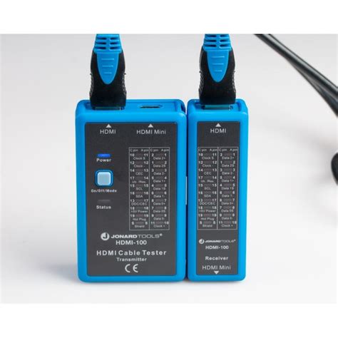 Jonard Tools Tester Led Display Cable Tester Specialty Meter Hdmi 100