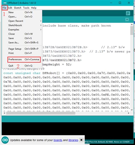 Dfr0676 Esp32墨水屏