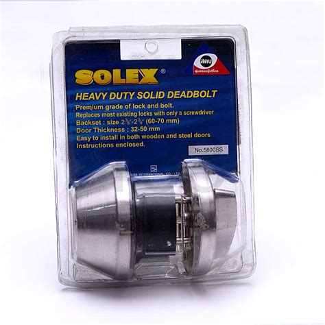 Solex Dead Lock 5800 Ss 133 Hardware