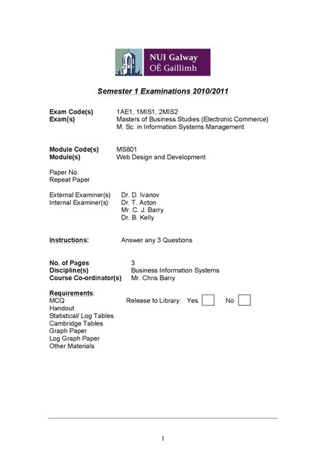 Website Design Web Design And Development Exam Exams Web Design