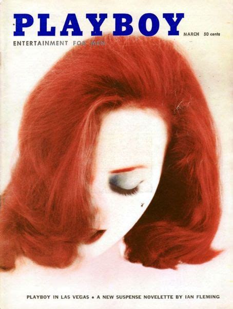 Joyce Nizzari Unknown Playboy Magazine March 1960 Cover Photo