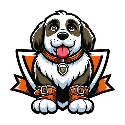 Premium Vector Alabai Mascot Vector Illustration On White Background