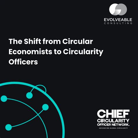 The Shift From Circular Economists To Circularity Officers Evolveable