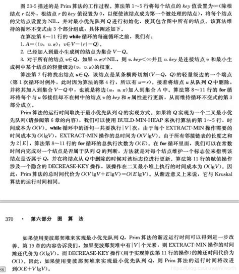 【算法导论学习】最小生成树（kruskalandprim） prim时间复杂度分析算法导论 csdn博客