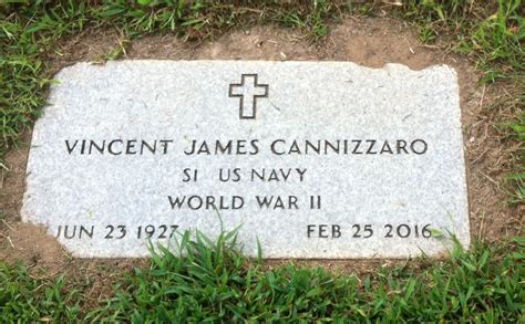 Vincent James Jim” Cannizzaro 1927 2016 Find A Grave Memorial
