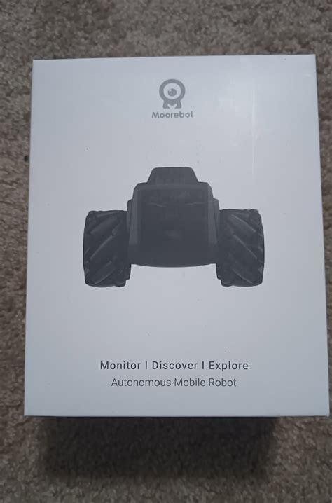 Moorebot Scout Sc3100 Wi Fi Indoor Ai Powered Smart Mobile Robot Camera