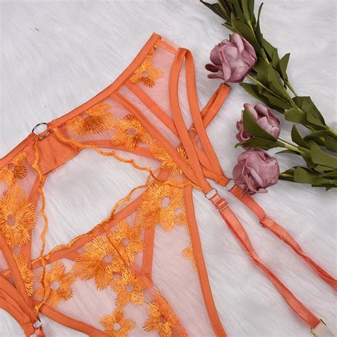 Shop Our Aliexpress Europe And Us Ins Sexy Mesh Embroidery
