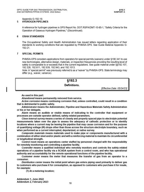 Gptc Guide Definitions Pdf Pipe Fluid Conveyance Welding