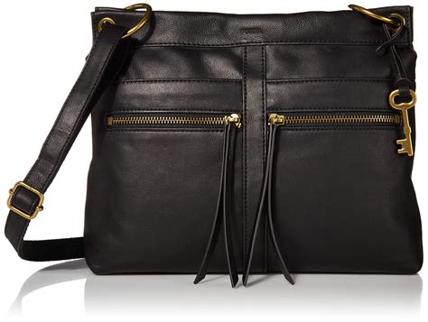 Fossil Men S Leather Crossbody Bag At Pam Calhoun Blog