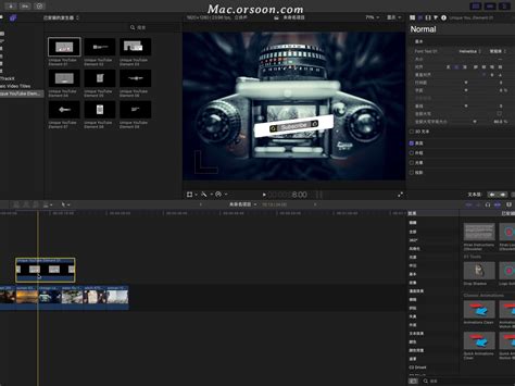 Fcpx插件油管网络视频包装元素动画角落里的艺术家h 站酷zcool