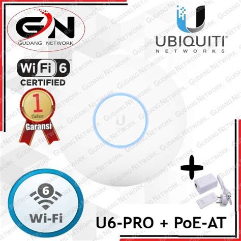 Promo Ubiquiti Unifi U6 PRO Acccess Point WiFi 6 Include U PoE AT