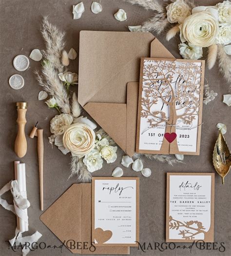 Rustic Romance Wedding Invitations 34 Fall Wedding Invitations You Can