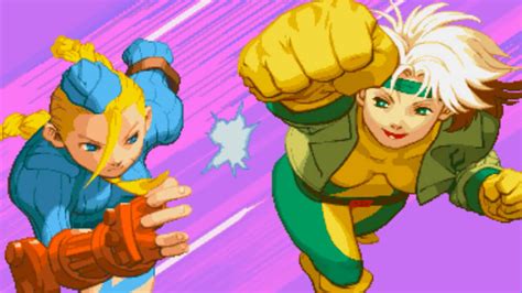 X Men Vs Street Fighter Cammy Vs Rogue By Venom Rules All On Deviantart