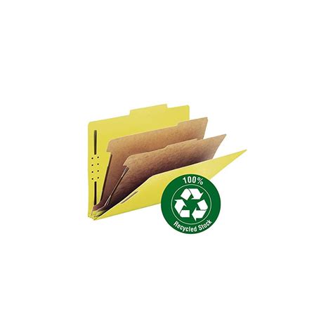 Buy Smead 100 Recycled Pressboard Classification File Folder 2