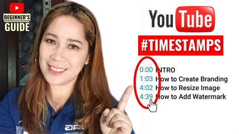 how to add chapters to your youtube video using timestamps youtube
