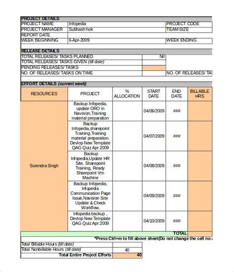 Excel Reporting Template Emmamcintyrephotography Com