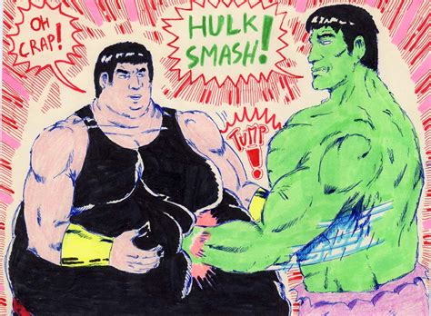 Hulk Vs Blob — Weasyl