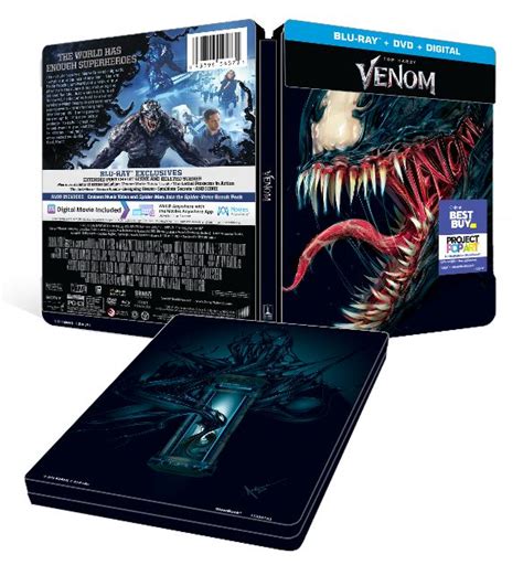 Customer Reviews Venom SteelBook Includes Digital Copy Blu Ray