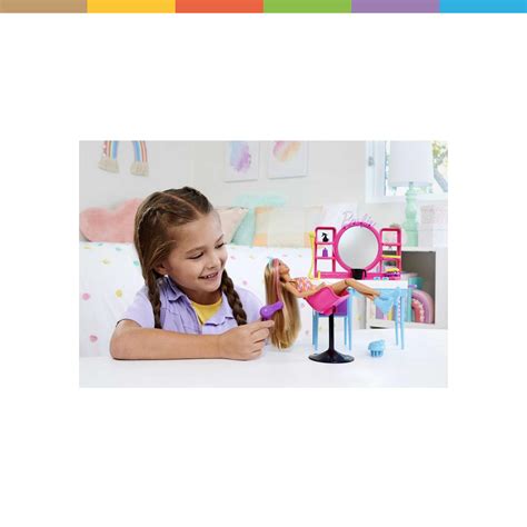 Barbie Totally Hair Salon Barbie Muñecas Barbie Barbie Salon De Belleza