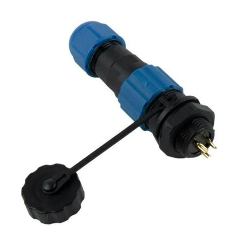 SD13 3 Pin 13mm Su Geçirmez Konnektör Takımı Panel Tipi SD13 Serisi