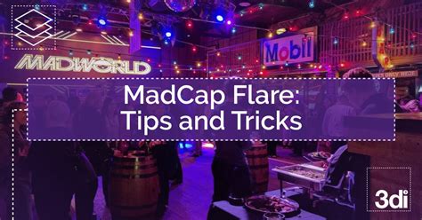 Madcap Flare Tips And Tricks 3di Info Blog