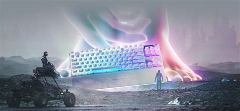 Геймърскa механична клавиатура Steelseries Apex 7 Ghost Tkl Red Switch